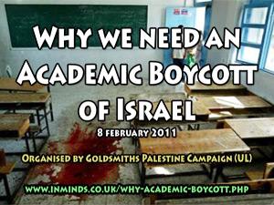 Boycott Israel News: Why we need an Academic Boycott of Israel